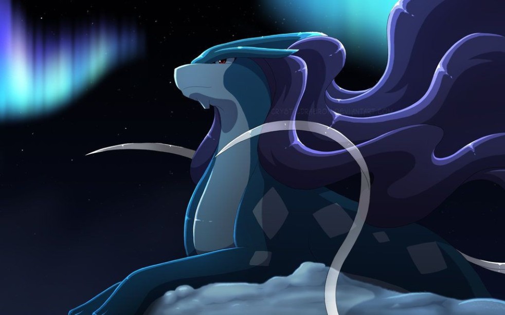 ...的宝可梦。会用滑行一样的动作在大地上奔跑,有着净化浑水的力量。