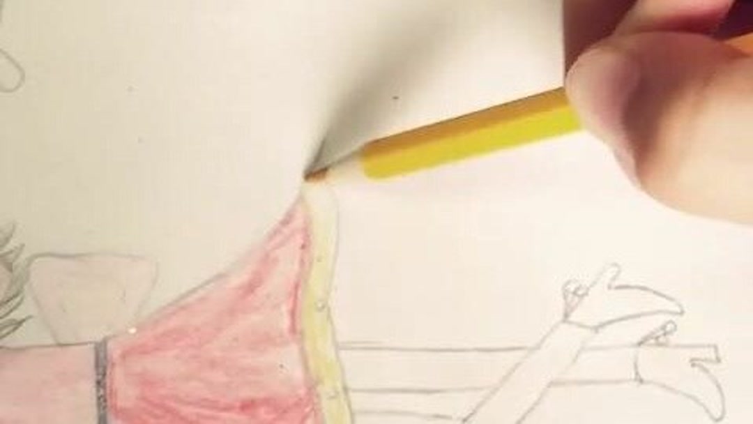 雪玲: 【人物画 我的世界】 粉鱼(P2)