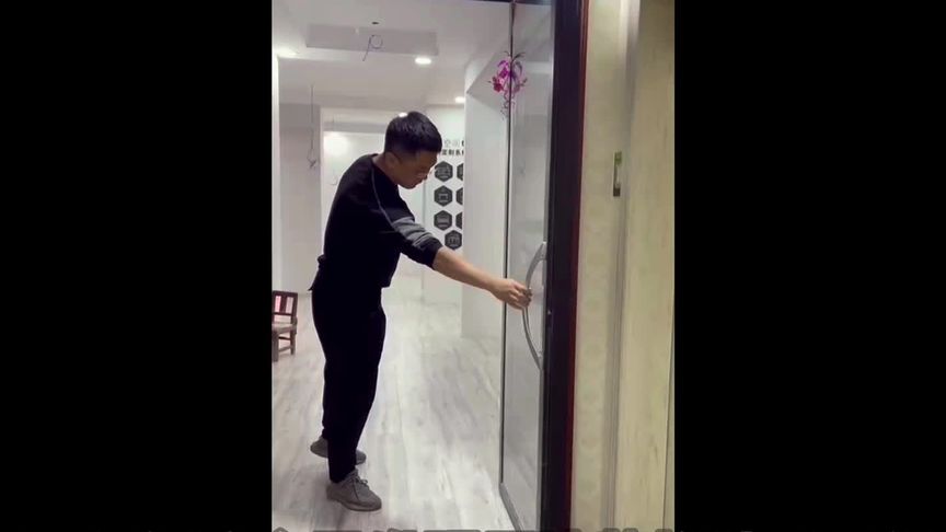 #装修日记 #家装装修 #施工现场 推拉折叠门