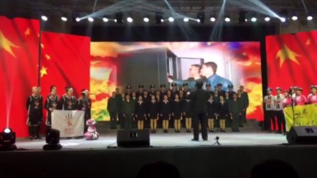 新矿机关分会大合唱《中国之梦》《团结就是力量》