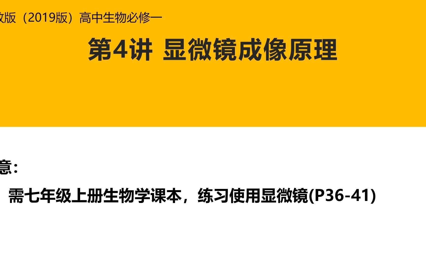 4 显微镜成像原理