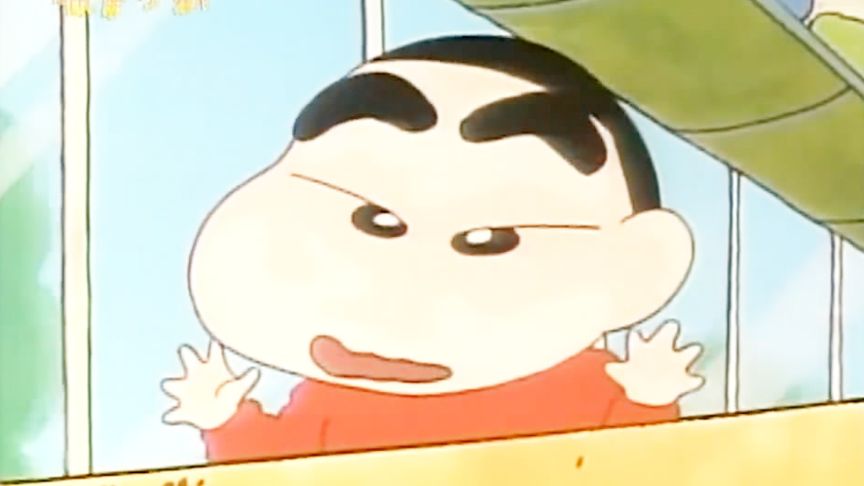 蜡笔小新:在车上小新跳大象舞给松阪老师,车子差点失控