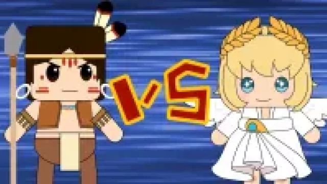 迷你世界格斗动画 第62集 村子里的战士卡卡大战天使