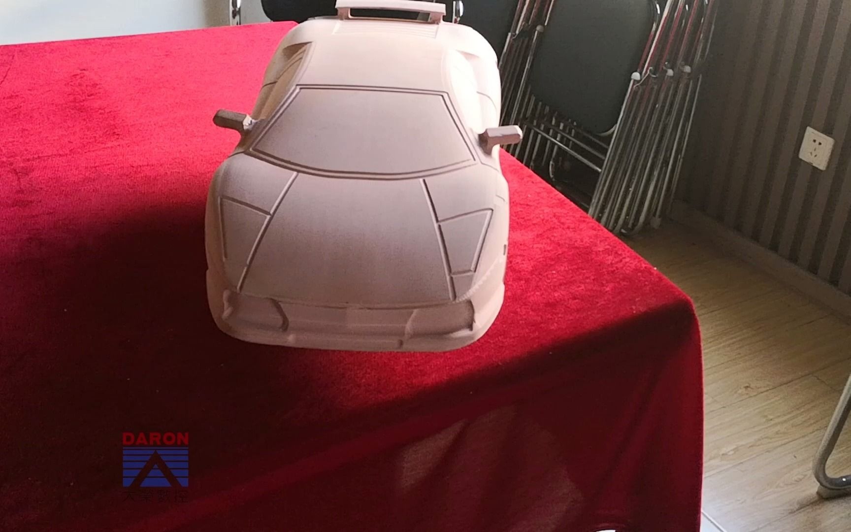 大荣—汽车模型加工中心,五轴雕刻成品,材料造型雕刻设备