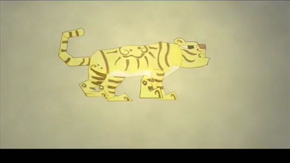 小熊熊表演皮影戏,拖拖都看懵了,太逗了!