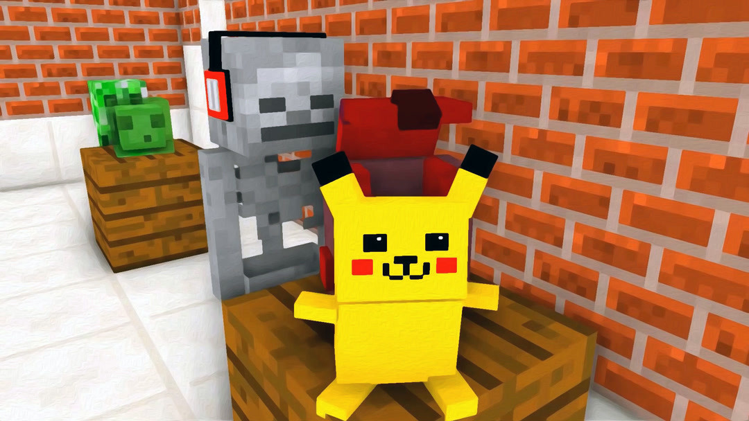 我的世界游戏:从哪儿冒出来的皮卡丘游戏