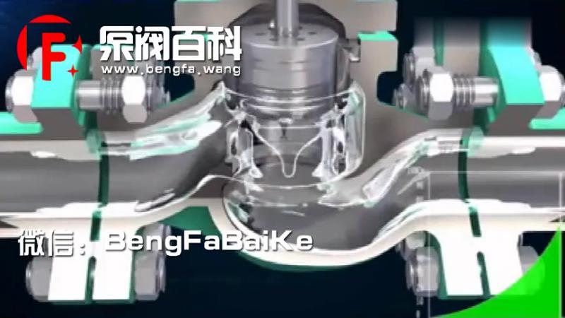 调节阀电动气动-阀门动画