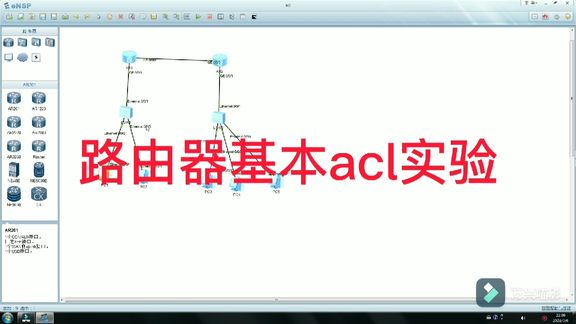 路由器基本ACL配置实验