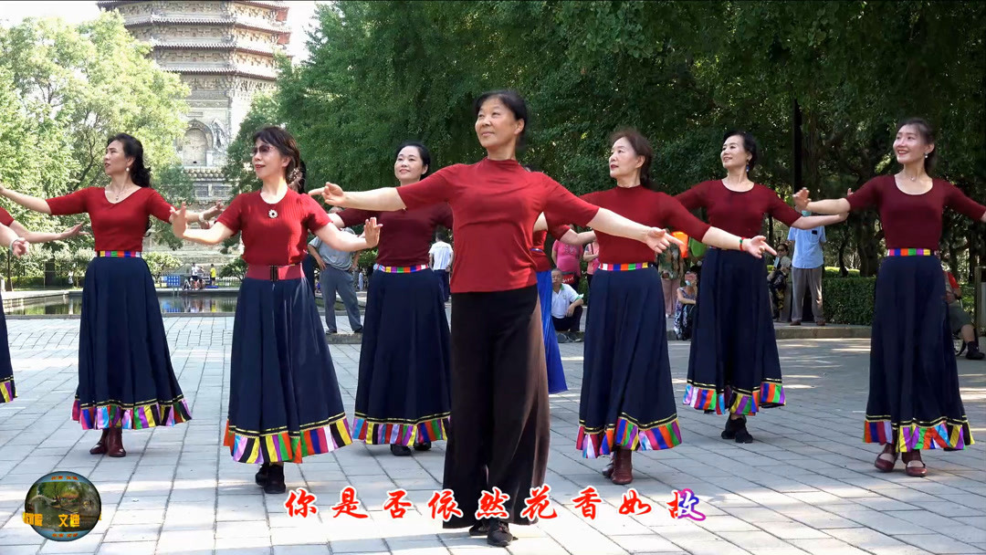 紫竹院广场舞《红枣树》,崔老师领舞,这里有今天的全体成员