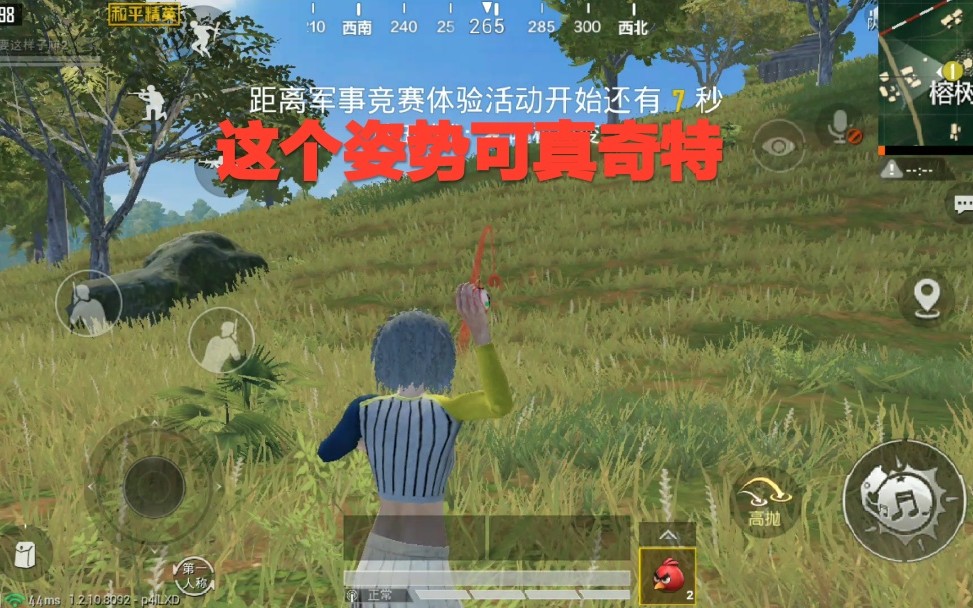 【和平精英】原来扔手雷不只有低抛和高抛两种模式