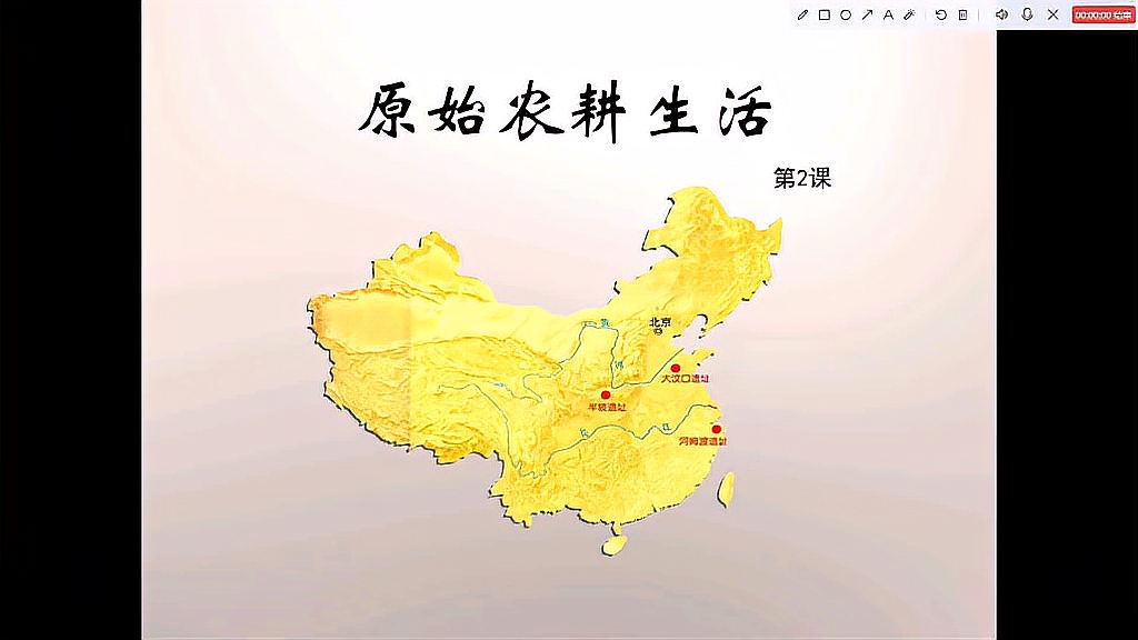 活动 涵哥讲历史七年级上册1.2原始农耕生活(系统课)