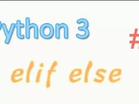 莫烦 python基础 9 if elif else (教学教程)