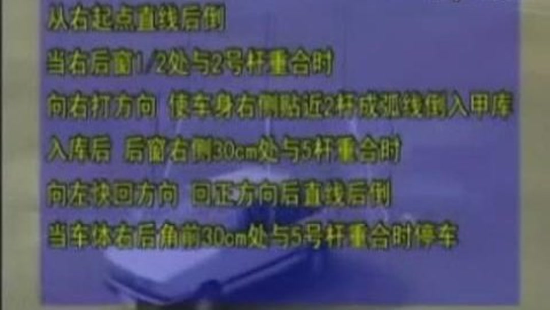 2013最新.C1科目2考试过关教学 视频