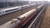 2014-03-11 温州 - 北京 K102次列车与CRH380CL进北京南站