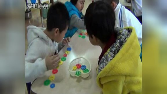 数一数,排一排,中班宝宝真的很棒哦!