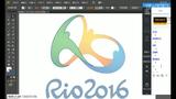 51rgb-Ai教程案例【197】里约奥运会徽logo制作2016081401