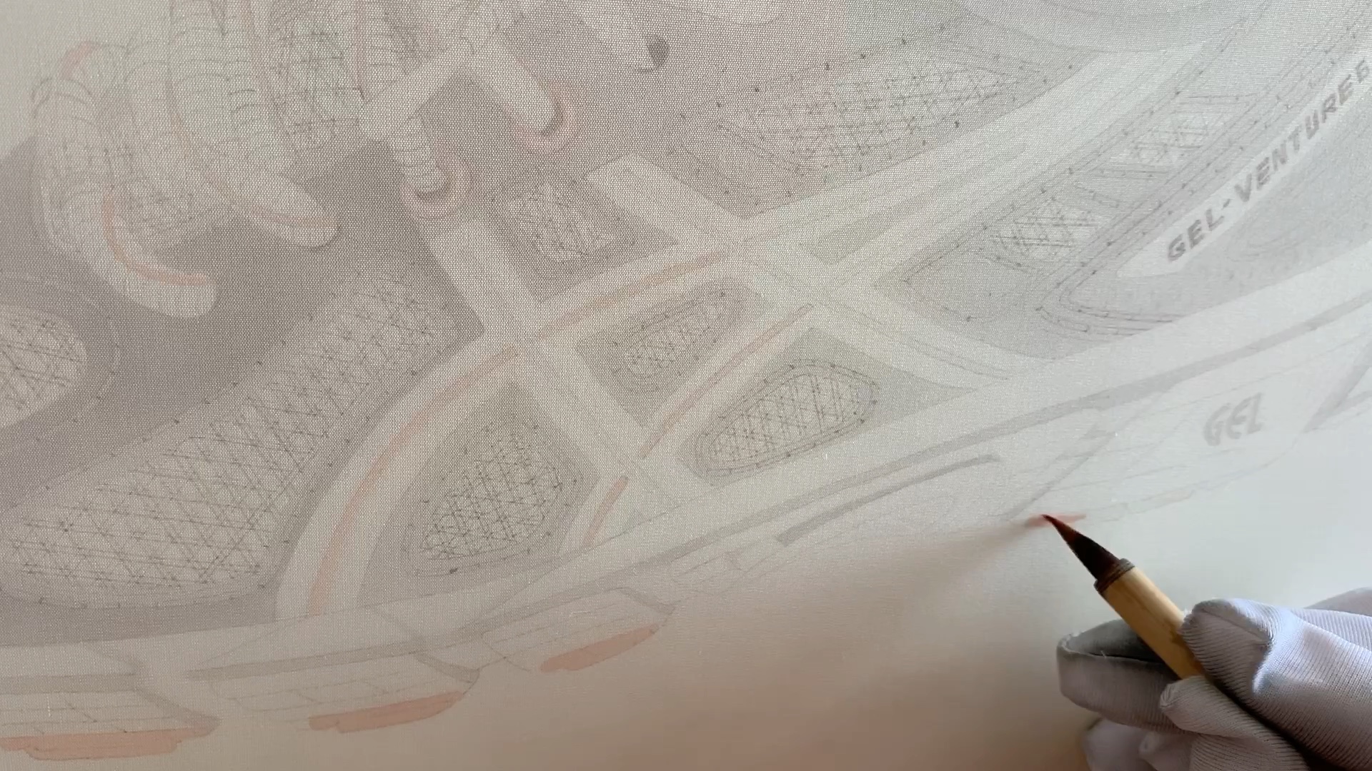 【工笔画】如何画鞋子