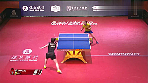 2019香港乒乓球公开赛,女单决赛,王艺迪vs伊藤美诚