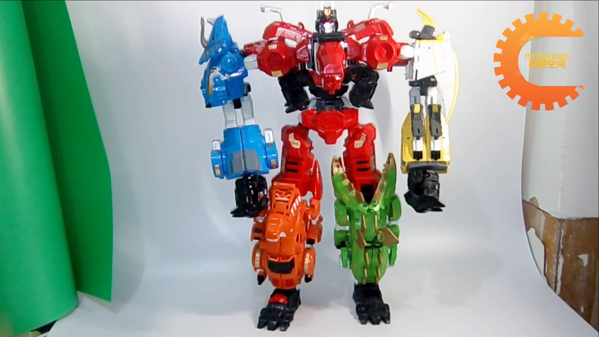 现场断手臂!黑曼巴修罗王大合体(minisanbers模玩汇73)