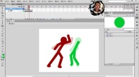 Flash火柴人动画特效制作教程 血溅五步_标清