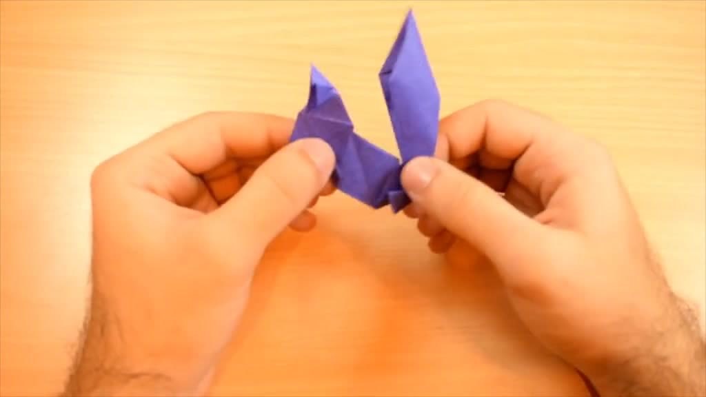 动物折纸课:怎么制作立体纸松鼠