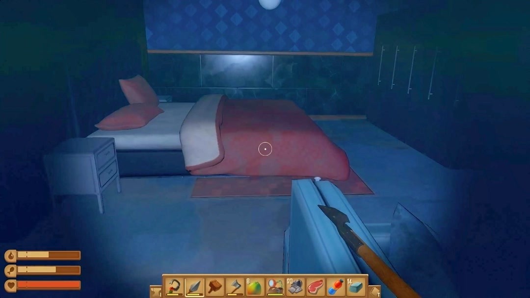 木筏求生 第26天 游轮的房间媲美五星级酒店,恋墨真的很想住在这