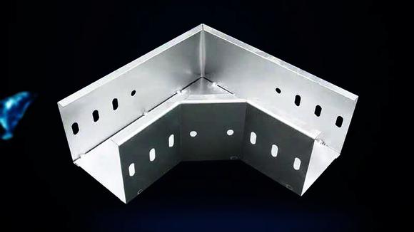 电缆桥架90°弯怎么做?真正有经验的电工都会做这2个45°弯