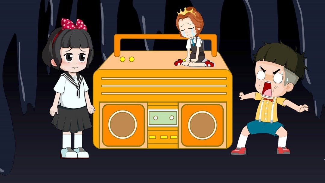 白小雪为什么重复说话?