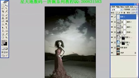 PS调色教程25例_14怀旧效果