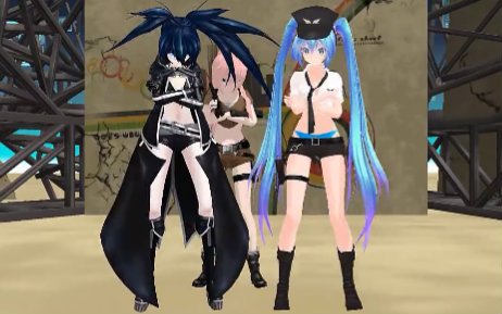 【MMD】选出属于你的女神吧!初音 巡音 黑岩奉上