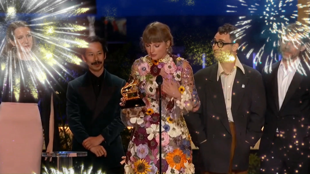3月15号,第63届格莱美颁奖礼举行,霉霉Taylor Swift获奖啦