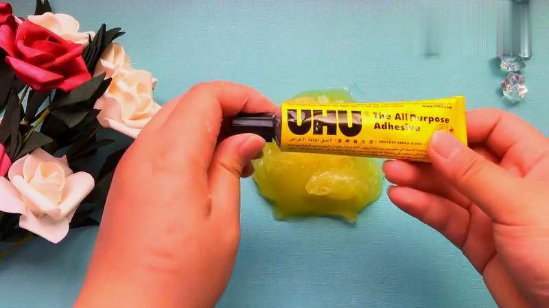 遇水大100倍的胶水玩过吗?再混入机灵鬼,无硼砂,能10倍起泡?