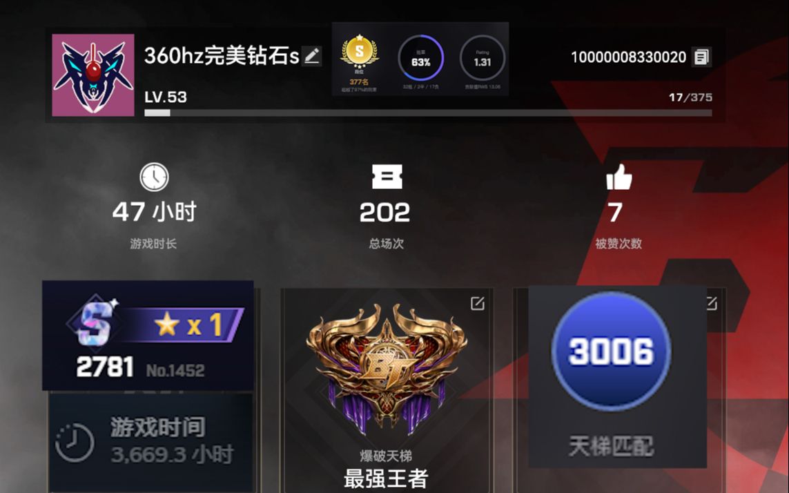 3600小时cser如何40小时速上生死狙击2最强王者!