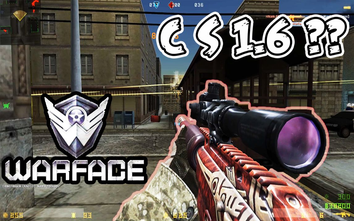 【CS1.6】高质量《战争前线》模组!这还是CS1.6吗?