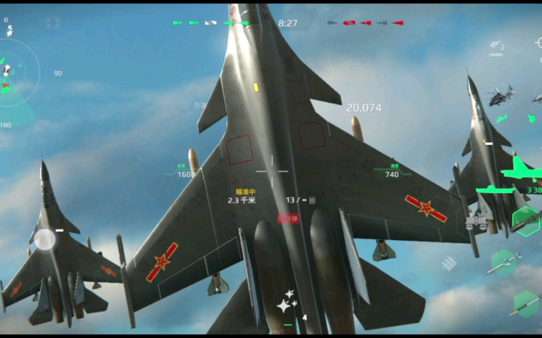 【现代战舰A测】J10与J15模型重置,震撼来袭!