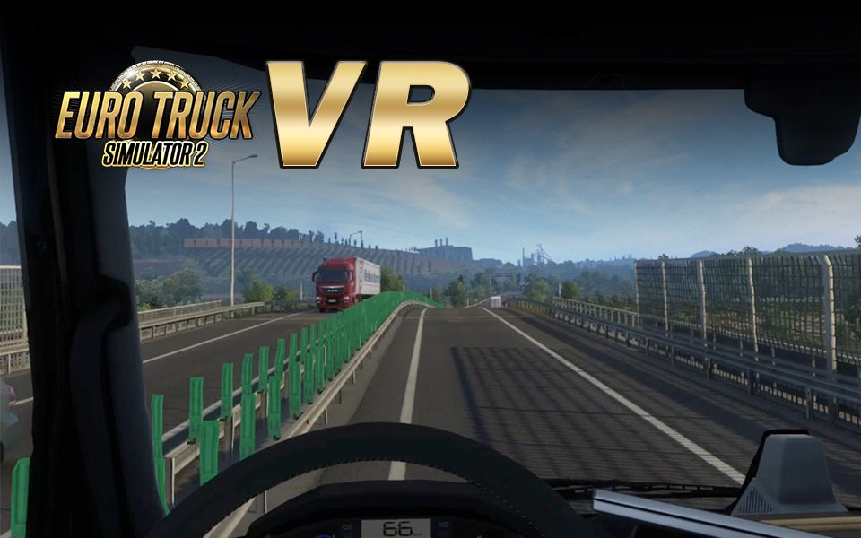 【VR欧卡2】听着动感101,开着卡车真的休闲放松