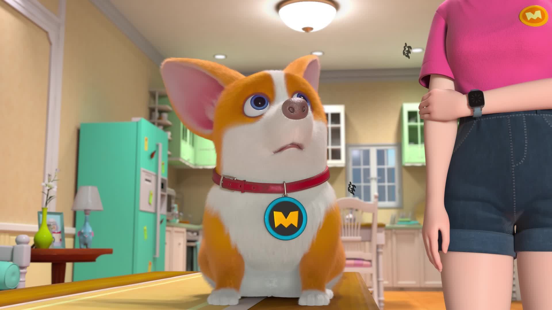 飞狗MOCO:主人,要不我替你去上学?