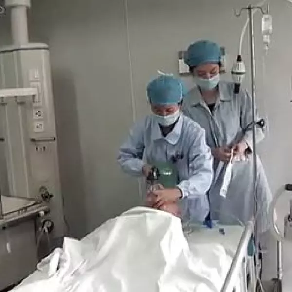 丽水市人民医院气管插管配合_高清