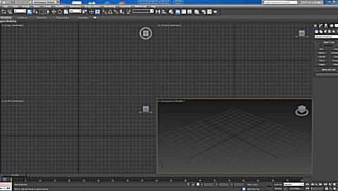3Dmax中自动栅格的使用