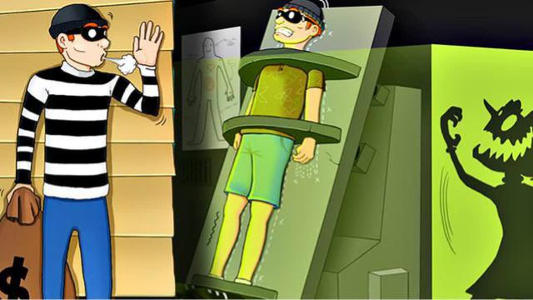 屌德斯解说 小偷模拟器 偷别人家的电视遥控器有什么用?