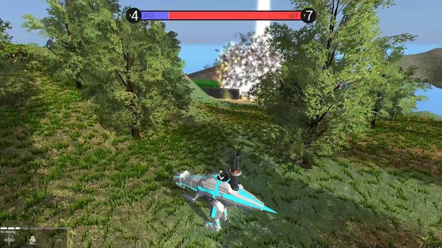 战地模拟器!最新霸王龙身背核弹发射器竟然在战场这么玩?