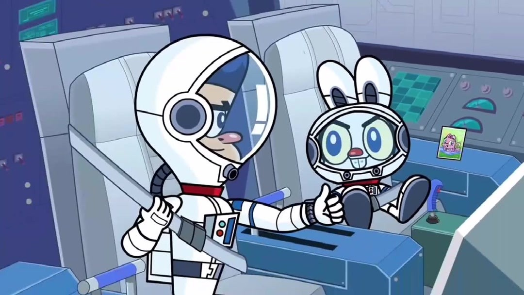 奇趣动画:亨利和小兔是宇航员,和他们一起去探索太空的奥秘吧!