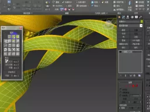 3dmax室内设计多样建模案例-莫比乌斯环异形模型-公开课