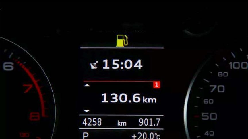 汽车油表灯亮了还能跑多少公里?不要着急,比你想象中的远多了!