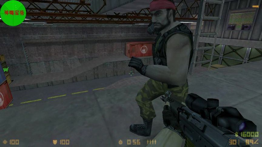 cs对战在通风管道被击毙,有一半是被队友坑死的