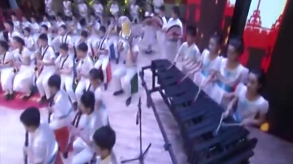 少儿才艺 萨克斯名曲欣赏表演 少儿乐器《菊花台》儿童节节目