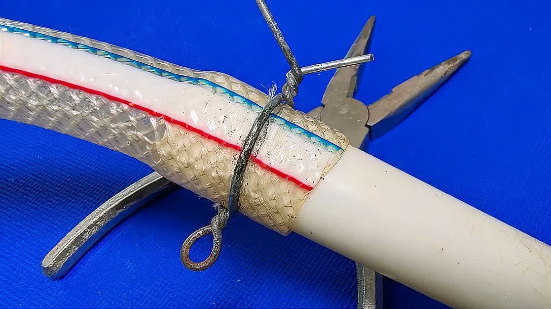 民间最实用的水管固定方法