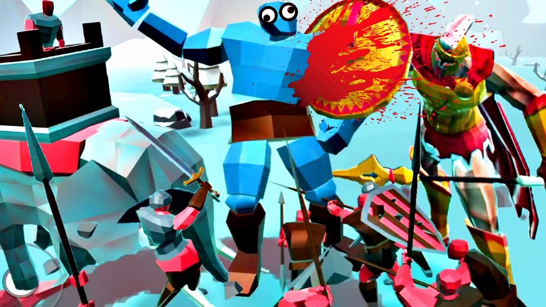 屌德斯解说 史诗战争模拟器2 巨人大战斯巴达!