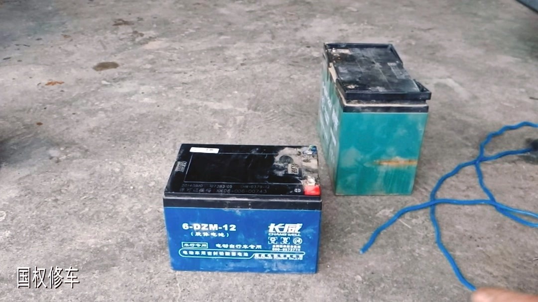 电动车饿死的电瓶如何激活?师傅教你一招;顺利激活还能在用3年