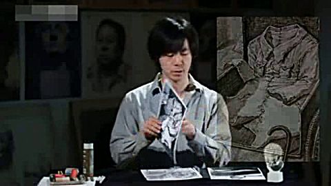 名侦探柯南素描画教程 完美教学场景速写 动漫速写